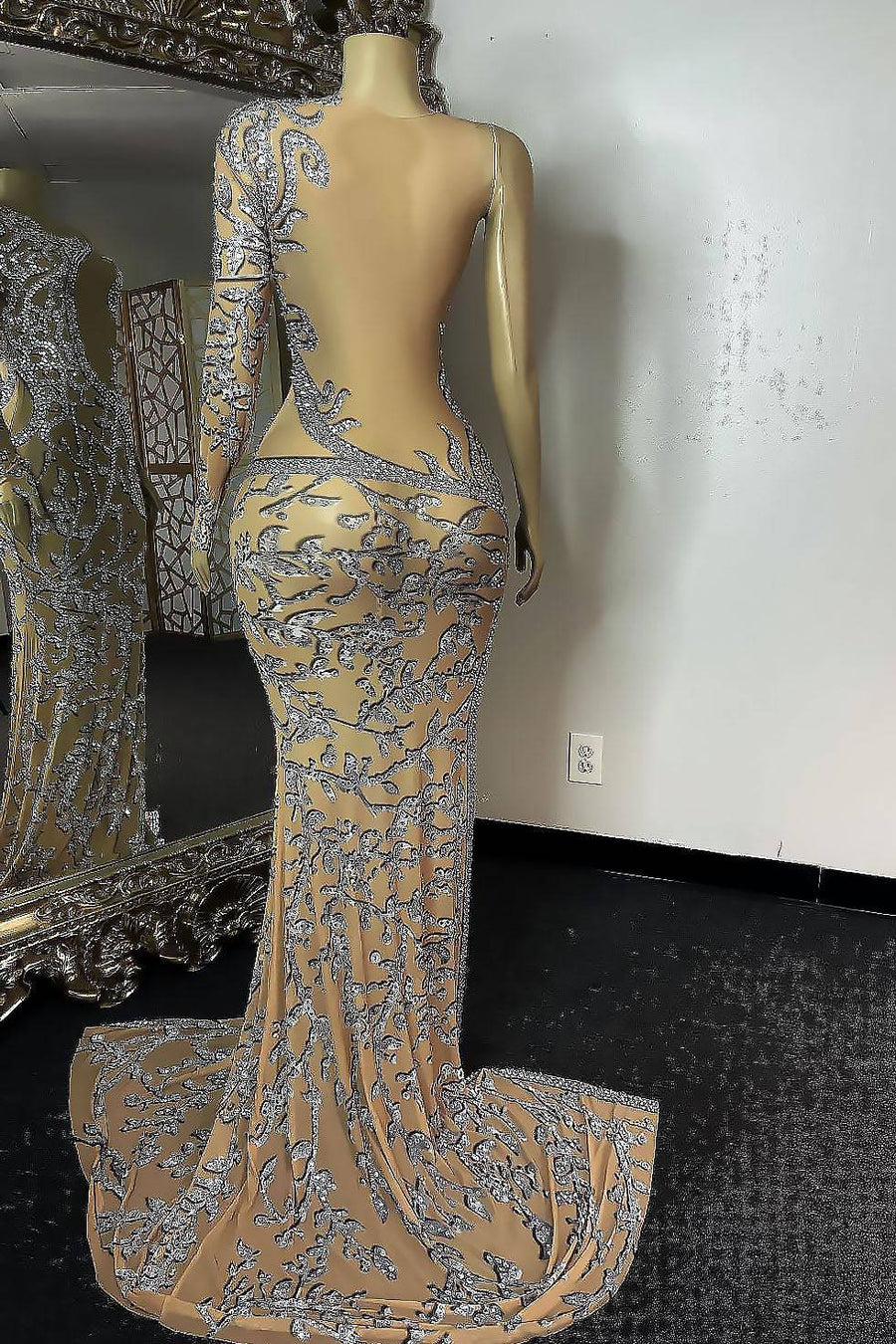 Last Dance Diamante Dress (Made to Order) – AMEKANA